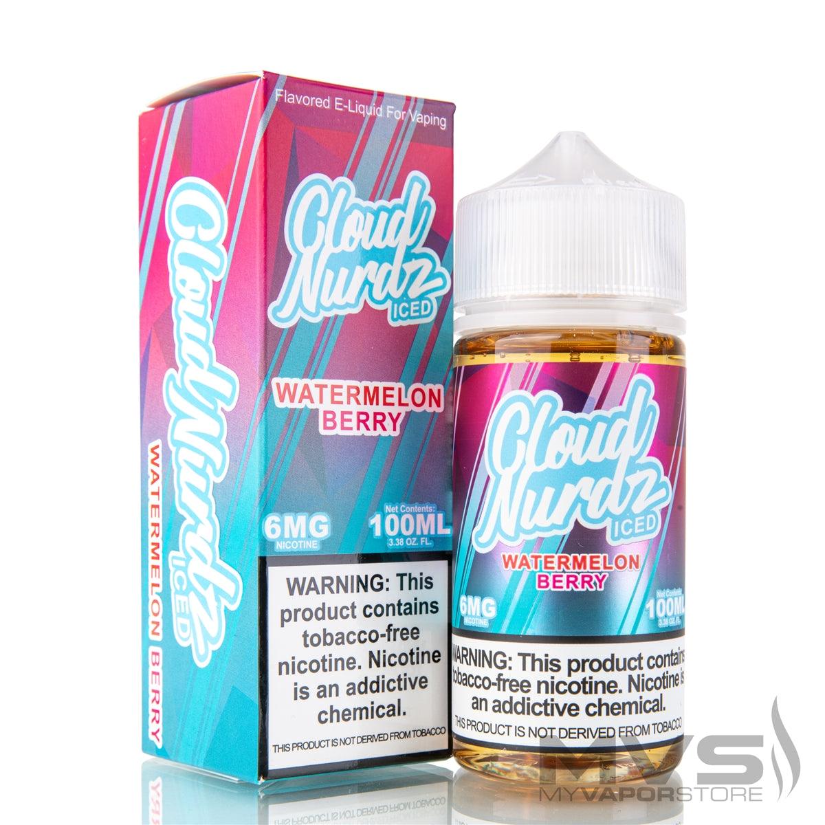 Iced Watermelon Berry Synthetic Nicotine Cloud Nurdz – Smokers World - WOH Iced Watermelon Berry Synthetic Nicotine Cloud Nurdz – Smokers World - WOH