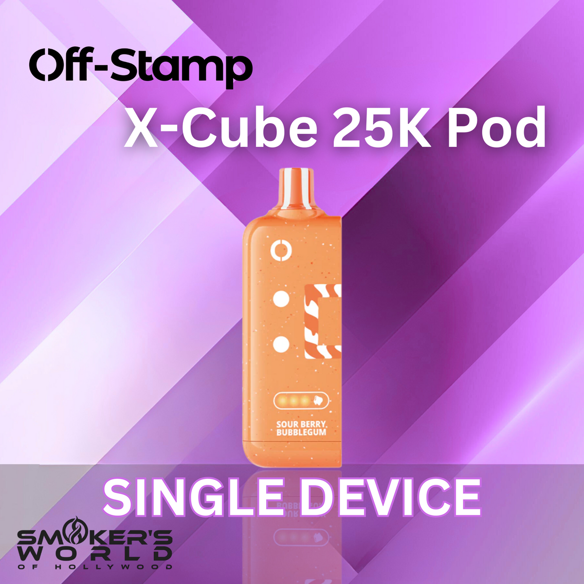 Off Stamp X-Cube 25K Pod - (1 Pack) – Smokers World
