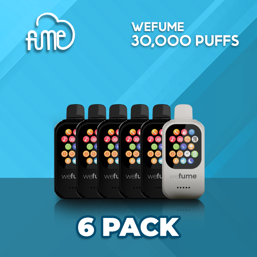 Fume WeFume 30,000 - 6 Pack – Smokers World