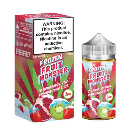 Frozen Fruit Monster Strawberry Kiwi Pomegranate Ice 100mL – Smokers World