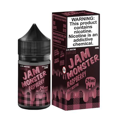 Jam Monster Raspberry Salt 30mL – Smokers World